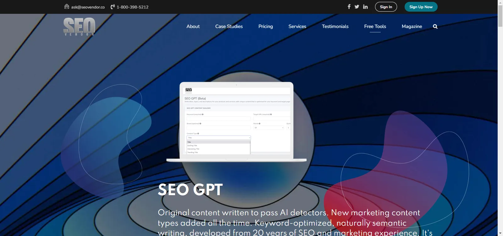 SEO GPT - AiSuperSmart