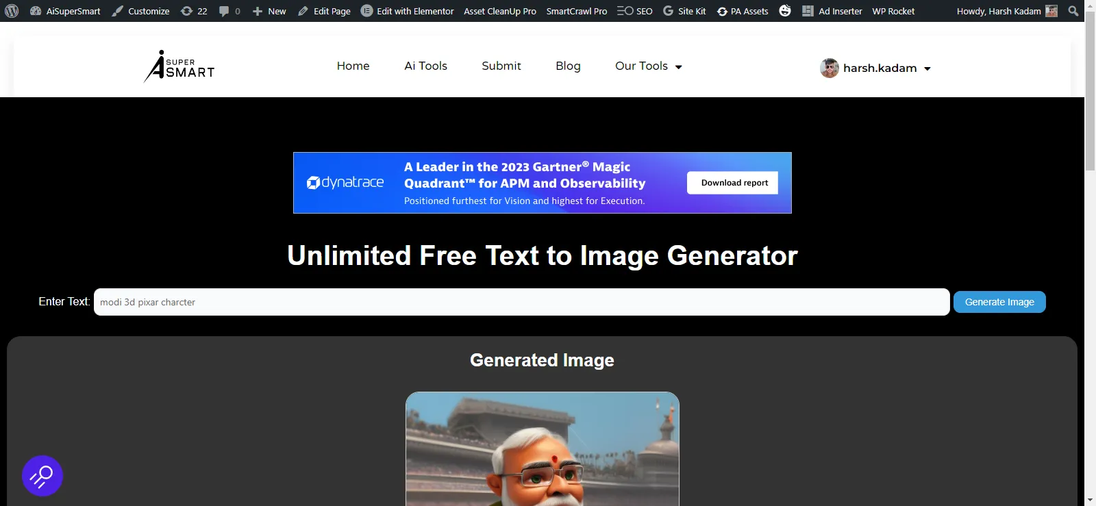 Unlimited Free Image Generator - AiSuperSmart