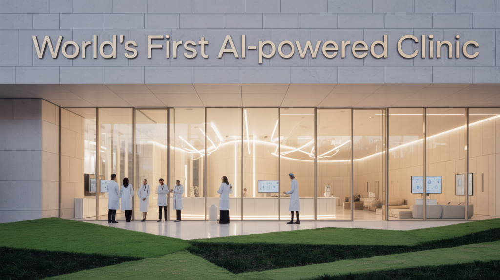 World's First AI-Powered Clinic Opens in Saudi Arabia - AiSuperSmart