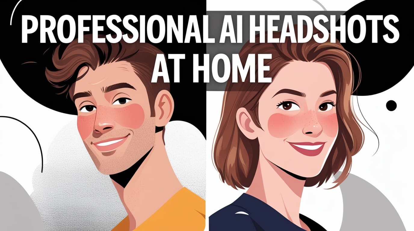 How to Create Professional-Looking Headshots at Home with AI (No ...