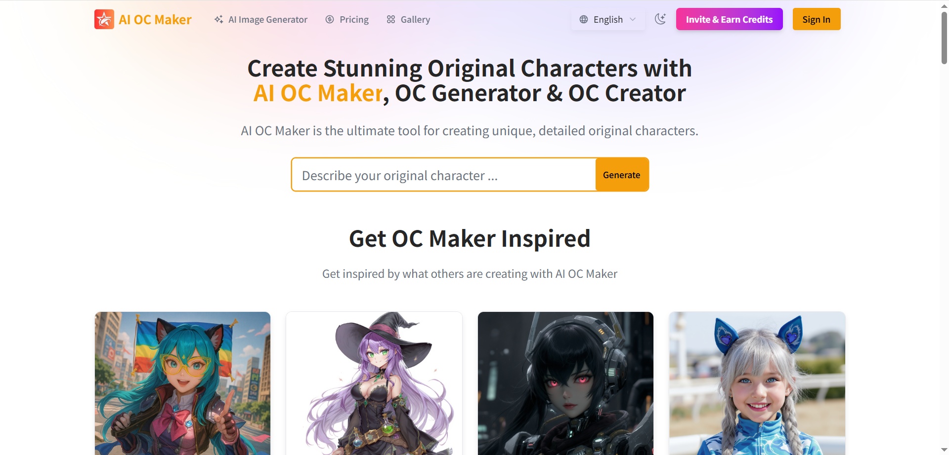 AI OC Maker - AiSuperSmart