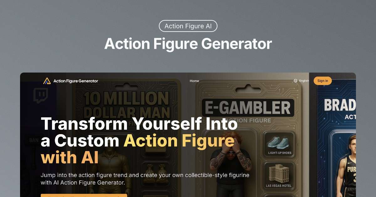 Action Figure Generator - Transform Yourself Into a Custom Action ...